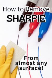 How to Remove Sharpie from Almost Any Surface - Thrifty Jinxy