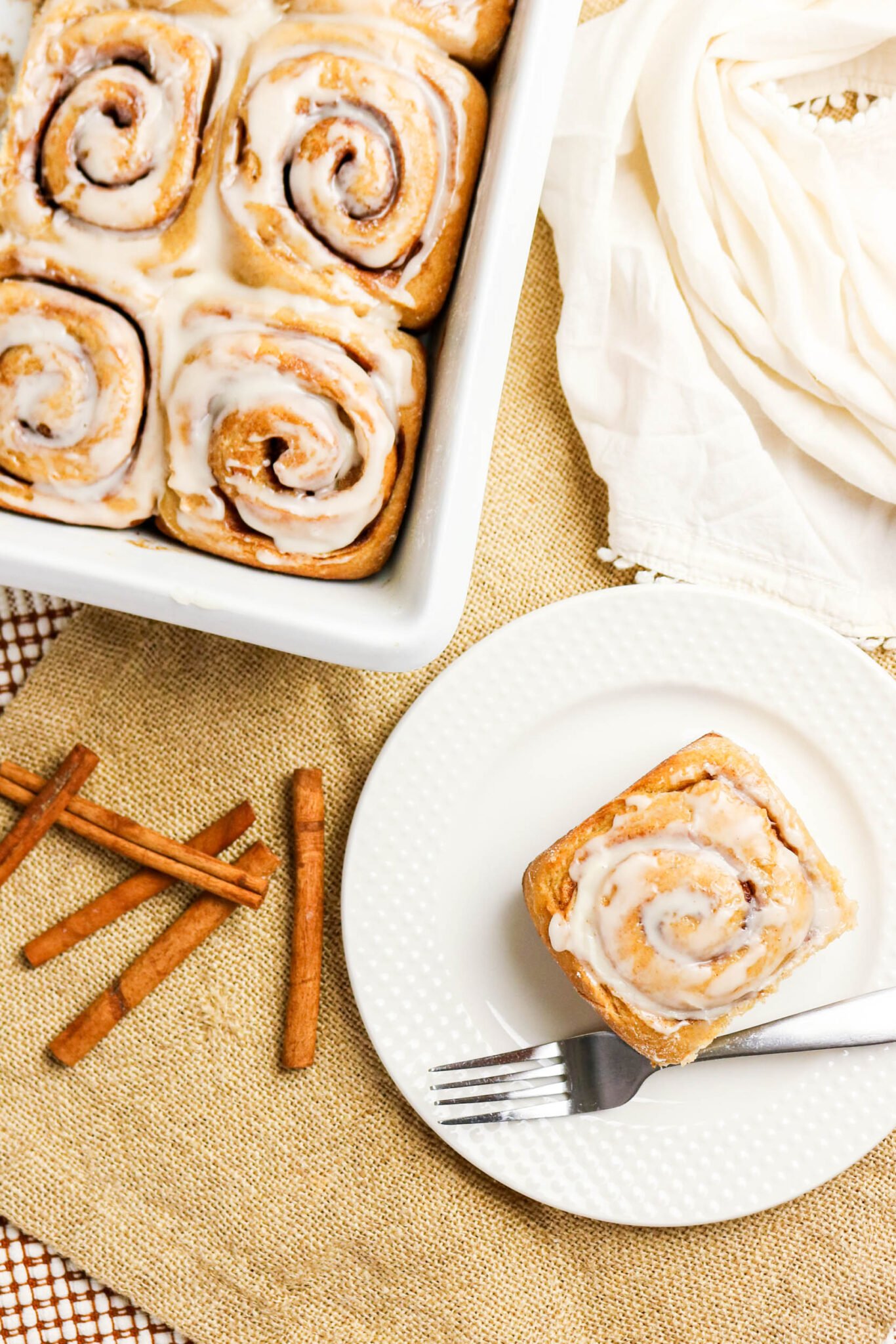 Whole Wheat Cinnamon Rolls - Thrifty Jinxy